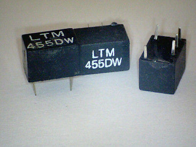 LTM455DW FILTER CFWM455D MURATA EQUIV 20 KHZ TOTAL BW 455KHZ 5 LEG H13 ...